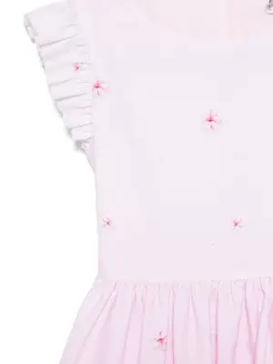 Monnalisa Bambi Print Poplin Dress
