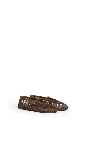 Alaïa Buckle Ballet Flats - Multicolor