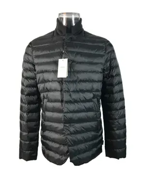 Emporio Armani Quilted Down Jacket - Black