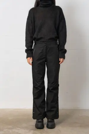 YVES SALOMON Button Detail Trousers