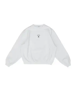Celine Loose Sweatshirt In Cotton Fleece - No