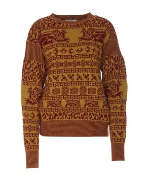 VIVIENNE WESTWOOD Patterned Crewneck Jumper