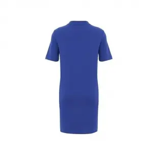 Moschino Printed Round Neck Short Sleeve Dress