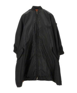 MAISON MARGIELA Oversized Bomber Cape - Black