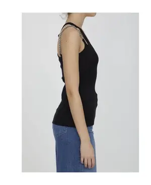 Stella McCartney Diamond-cut Strap Top
