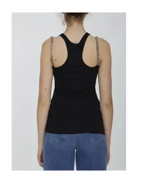Stella McCartney Diamond-cut Strap Top