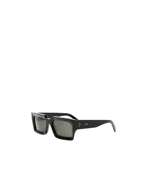 Celine Logo Sunglasses - Black