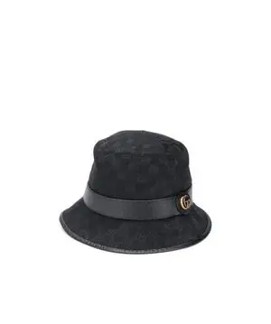 Gucci Double G Bucket Hat - Black