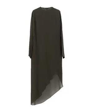 Alaïa Wrapped Asymmetric Dress