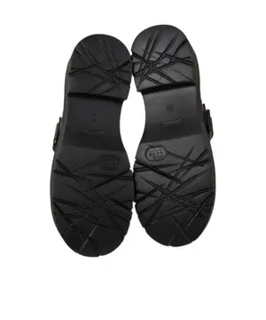 Camper High-heeled Loafers With Buckle Strap And Thick Sole
