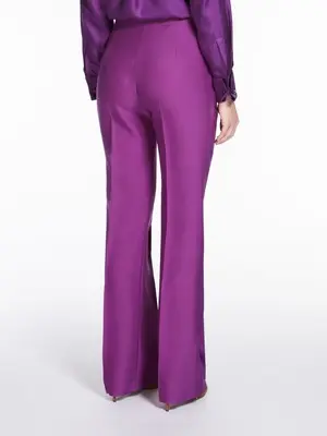 Max Mara Tailored Straight Leg Trousers With Belt