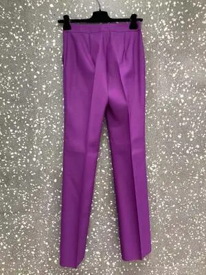 Max Mara Tailored Straight Leg Trousers With Belt