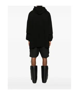 Rick Owens Tommy Hustler Hoodie - Black