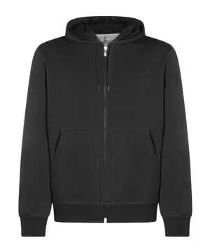 Brunello Cucinelli Zip-up Drawstring Hoodie - No