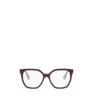 Fendi Square Frame Glasses - Brown