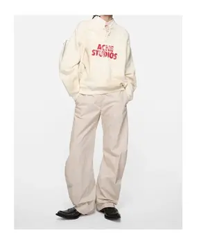 Acne Studios Fleece Logo Sweatshirt - No