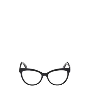 Moncler Cat Eye Eyeglasses - Black