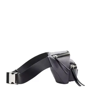 Marc Jacobs The Biker Logo-patch Belt Bag