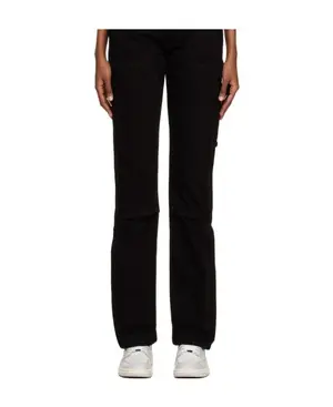 Amiri Faded Denim Carpenter Jeans