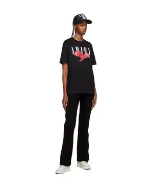 Amiri Faded Denim Carpenter Jeans