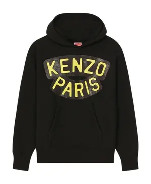 Kenzo Logo Print Hoodie