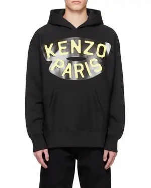 Kenzo Logo Print Hoodie
