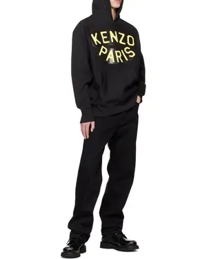 Kenzo Logo Print Hoodie