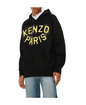 Kenzo Logo Print Hoodie
