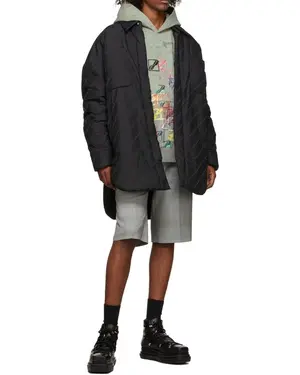 We11Done Abstract Print Hoodie