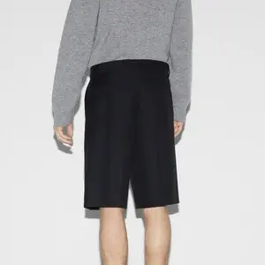 Gucci Pleated Gabardine Shorts