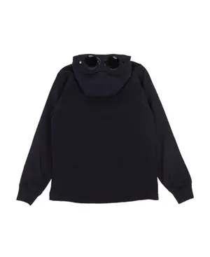 C.P. COMPANY Long Sleeve Zip Jacket With Goggles - Black