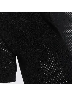 Amiri Lurex Knit Mini Dress