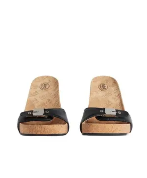 Balenciaga X Scholl Heeled Leather Sandals