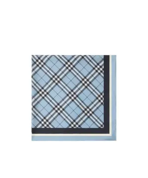Burberry Checked Square Scarf