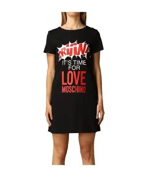 Moschino T-shirt Dress With Logo