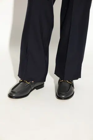 Bottega Veneta Astaire Loafers With Gold Tone Hardware - Shadow