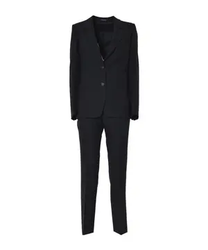 Tagliatore Single-breasted Tailored Suit - Black