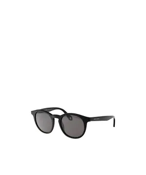 Giorgio Armani Round Frame Sunglasses - Black