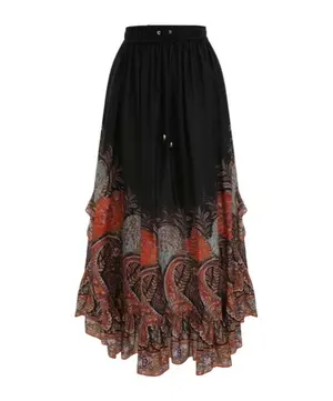 Zimmermann Rhiannon Ruffle Maxi Skirt