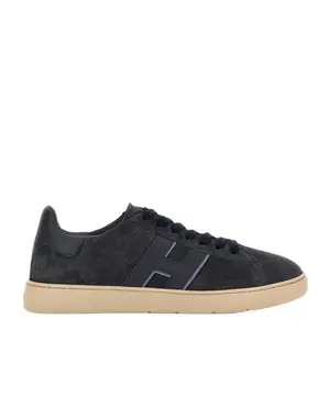 Hogan Low-top Sneakers With H Detail - Blue