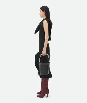 Bottega Veneta Bucket Bag With Metal Handle