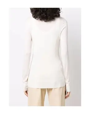 Chloé Long-sleeved V-neck Cardigan