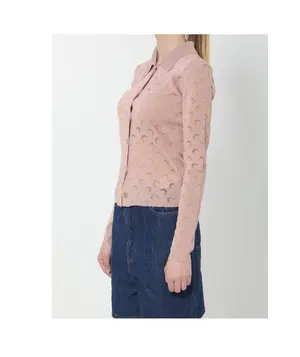 MARINE SERRE All Over Moon Pattern Cardigan