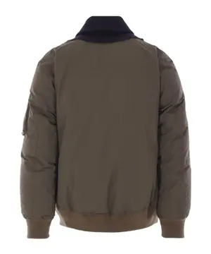 Sacai Double-breasted Anchor-button Coat