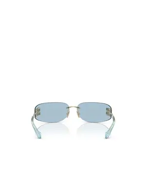 Miu Miu Rimless Sunglasses - Blue