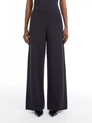 Max Mara Assiro High Waist Wide-leg Pants
