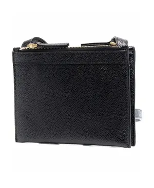 Thom Browne Rwb Tab Zipped Crossbody Bag