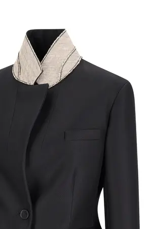 Dior Fitted Jacket - Black