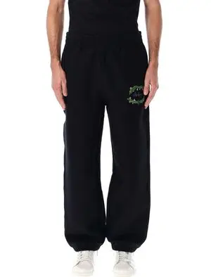 Burberry Logo Embroidered Track Pants