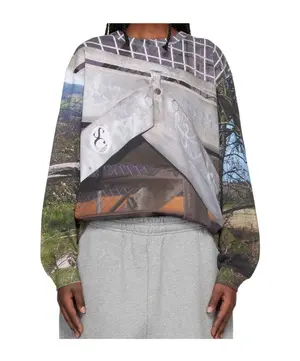 STEFAN COOKE Country View" Long-sleeve T-shirt
